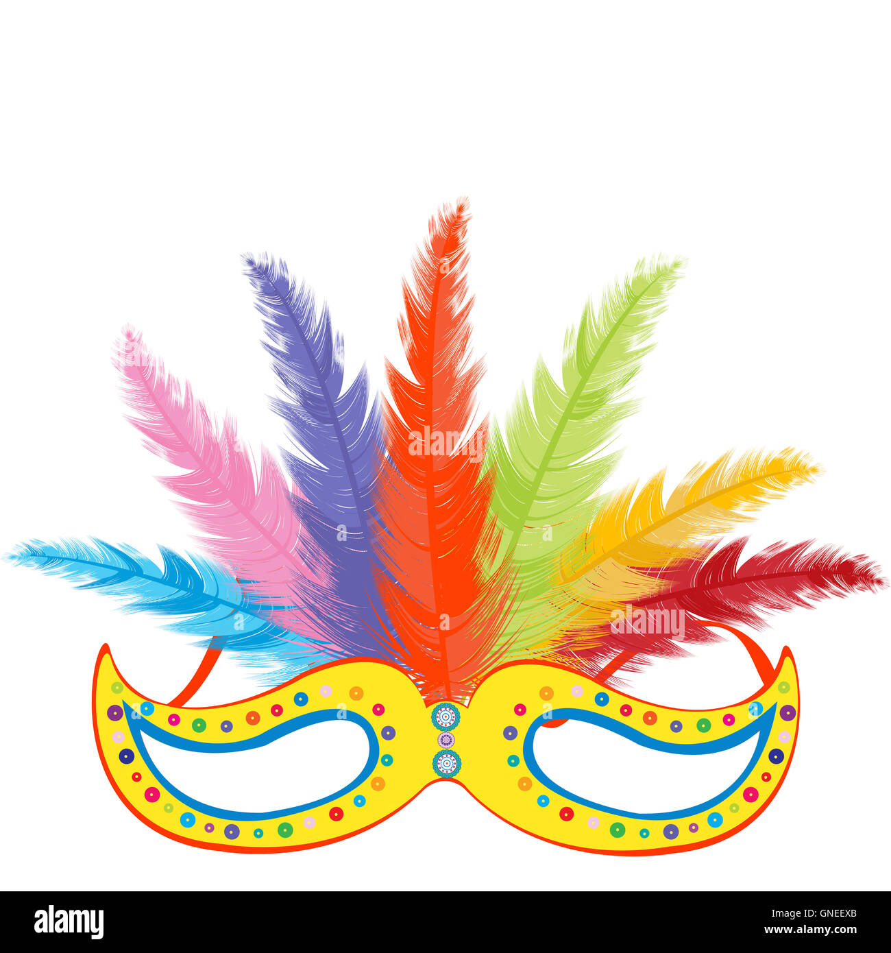 Masquerade dance party Cut Out Stock Images & Pictures - Alamy