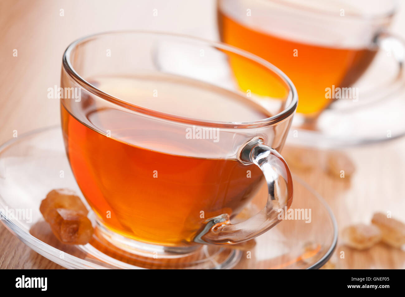 two cups of tea Stock Photo - Alamy