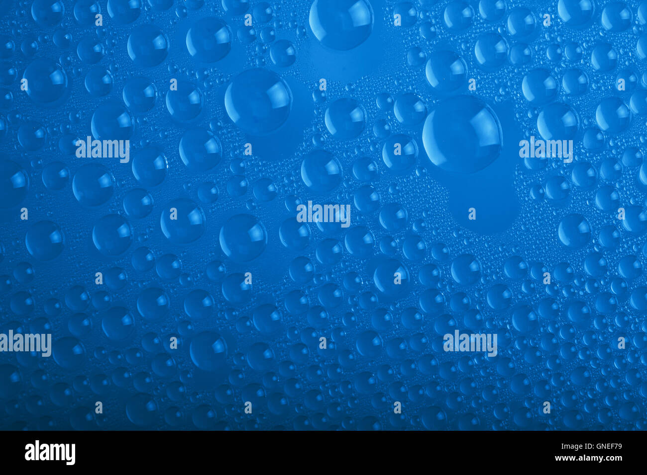 blue water drops background Stock Photo - Alamy