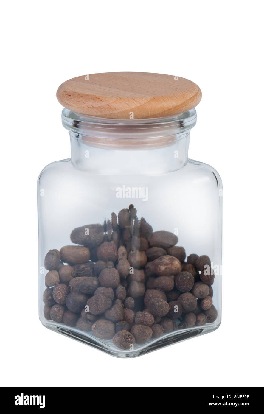Pepper in glass jar Stock Photo - Alamy