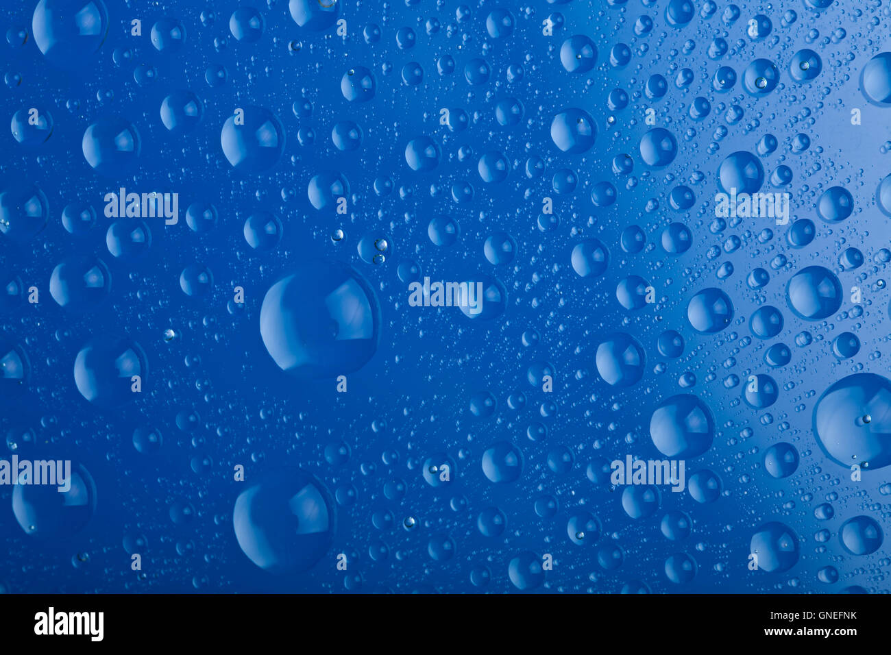 blue water droplets background Stock Photo - Alamy
