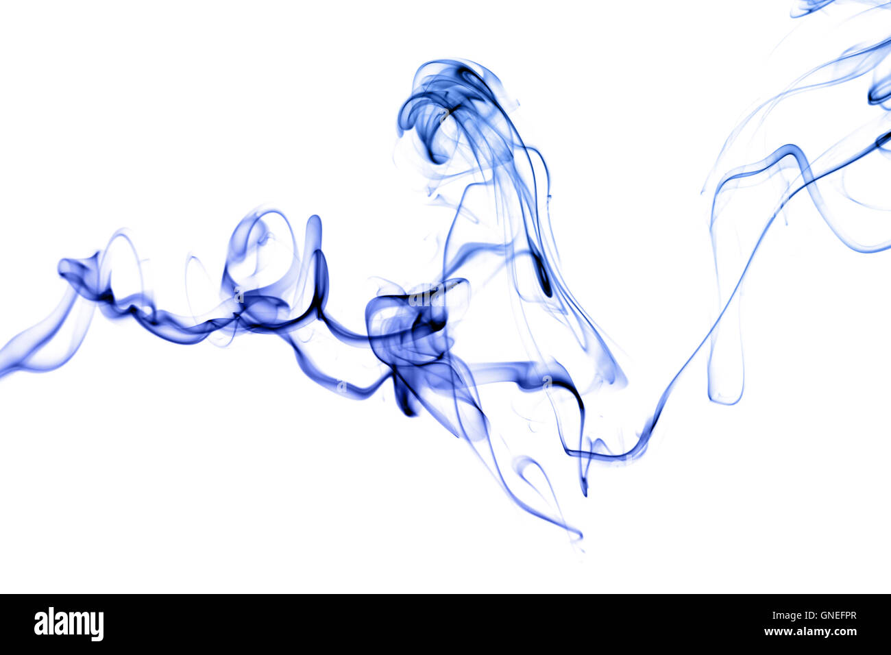 abstract blue smoke isolated Stock Photo - Alamy