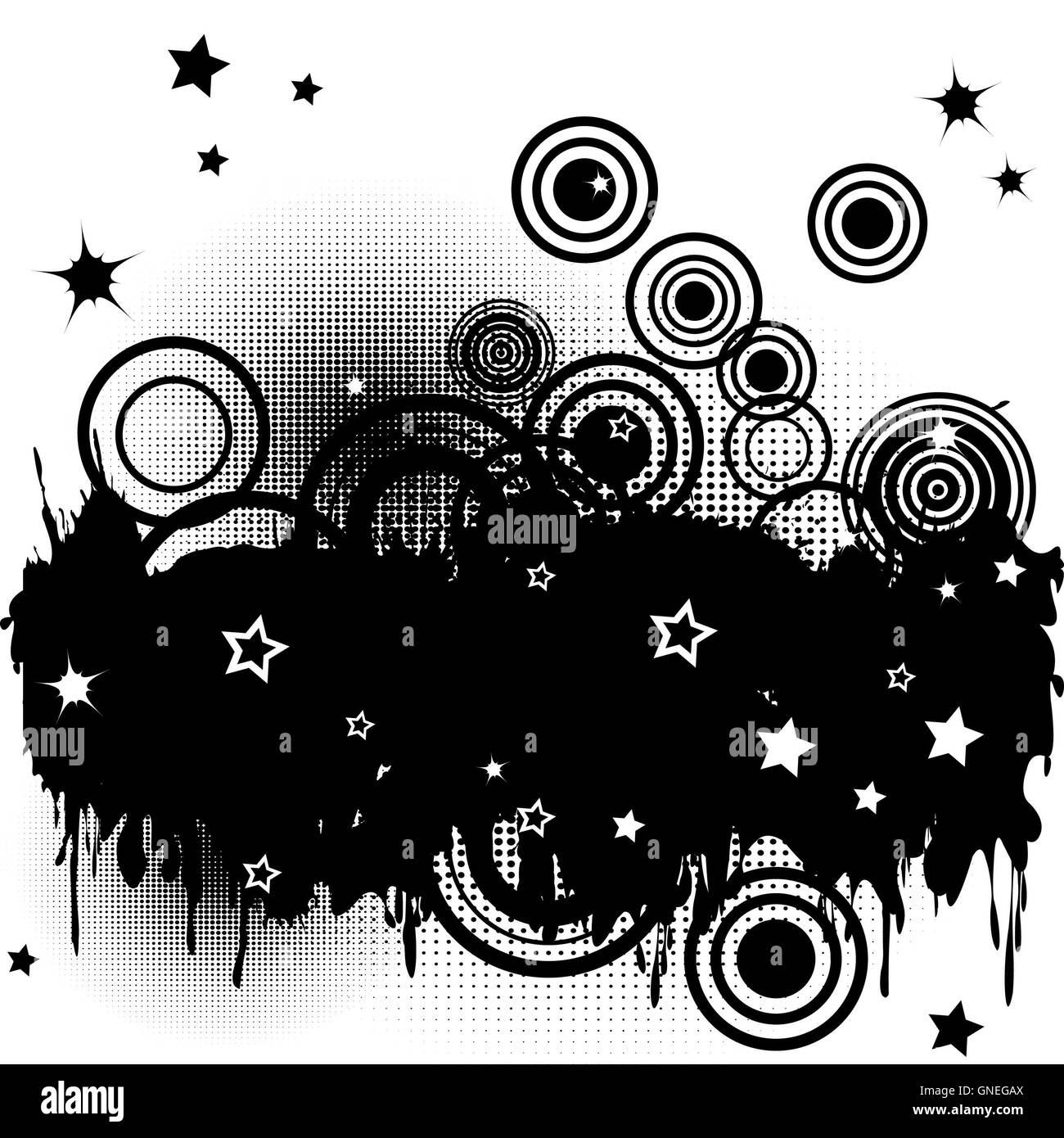 Background black acrylic paint Cut Out Stock Images & Pictures - Alamy