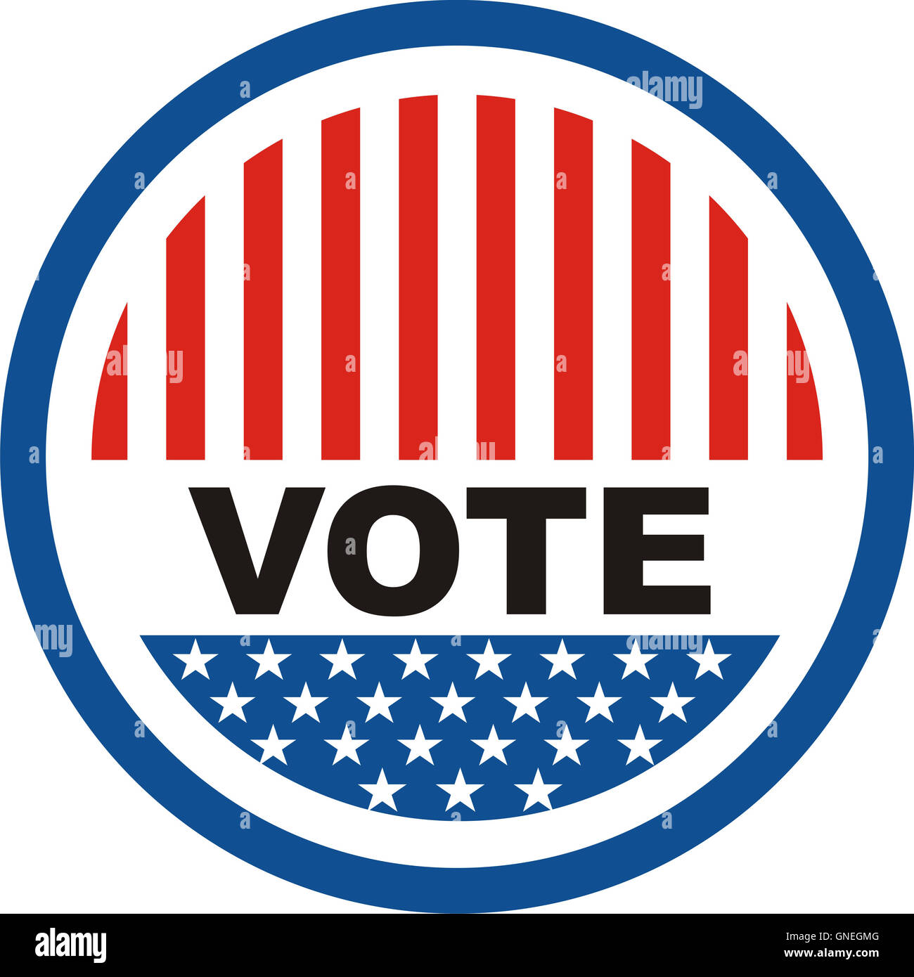 Vote badge hi-res stock photography and images - Alamy
