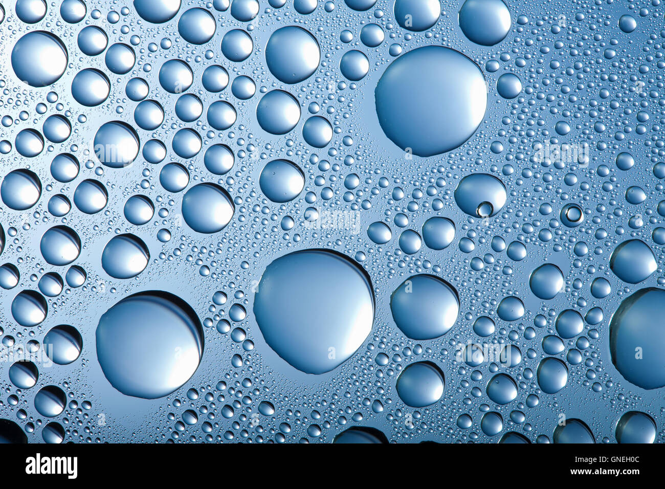 blue water drops background Stock Photo - Alamy