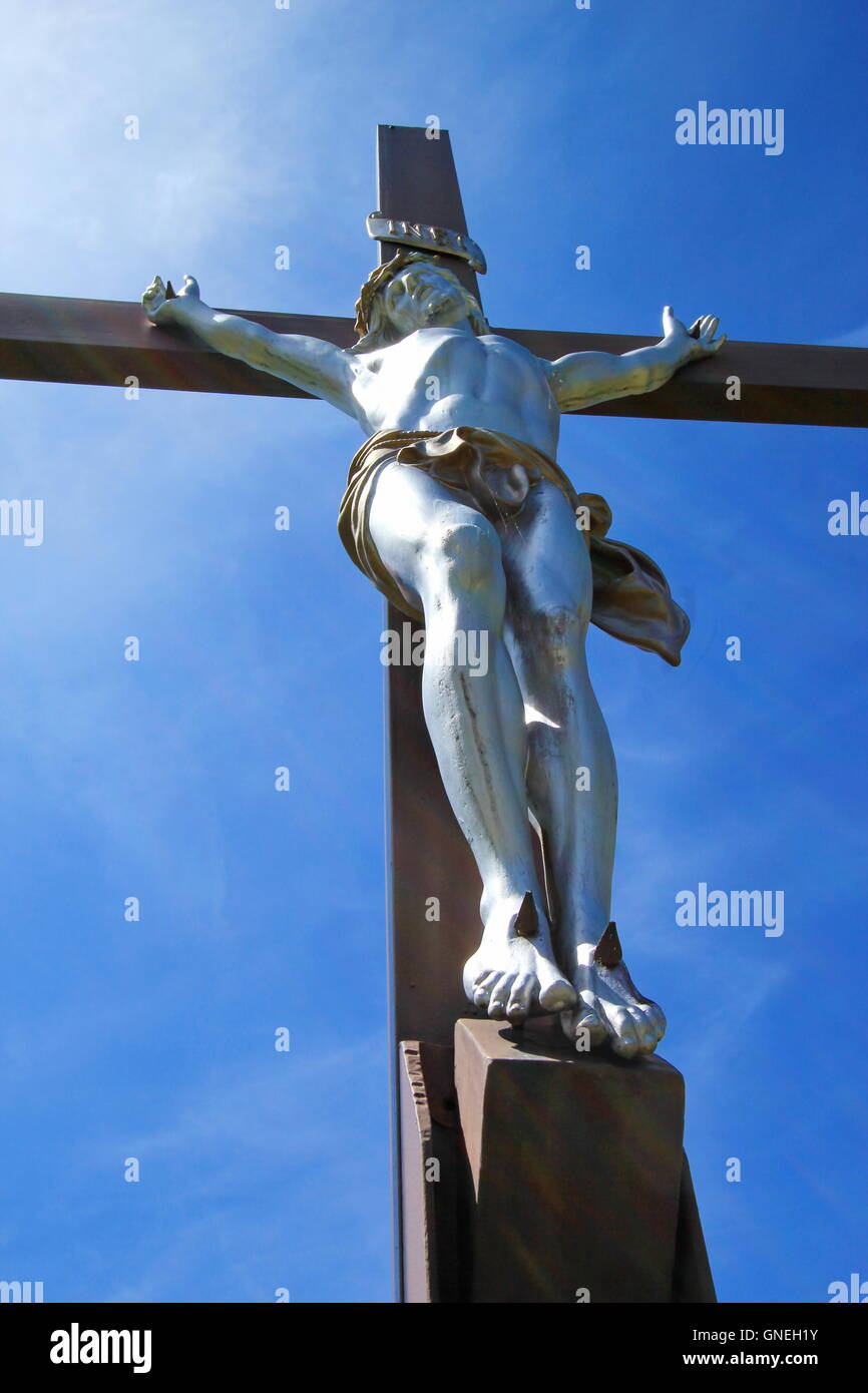 Sideway cross hi-res stock photography and images - Alamy