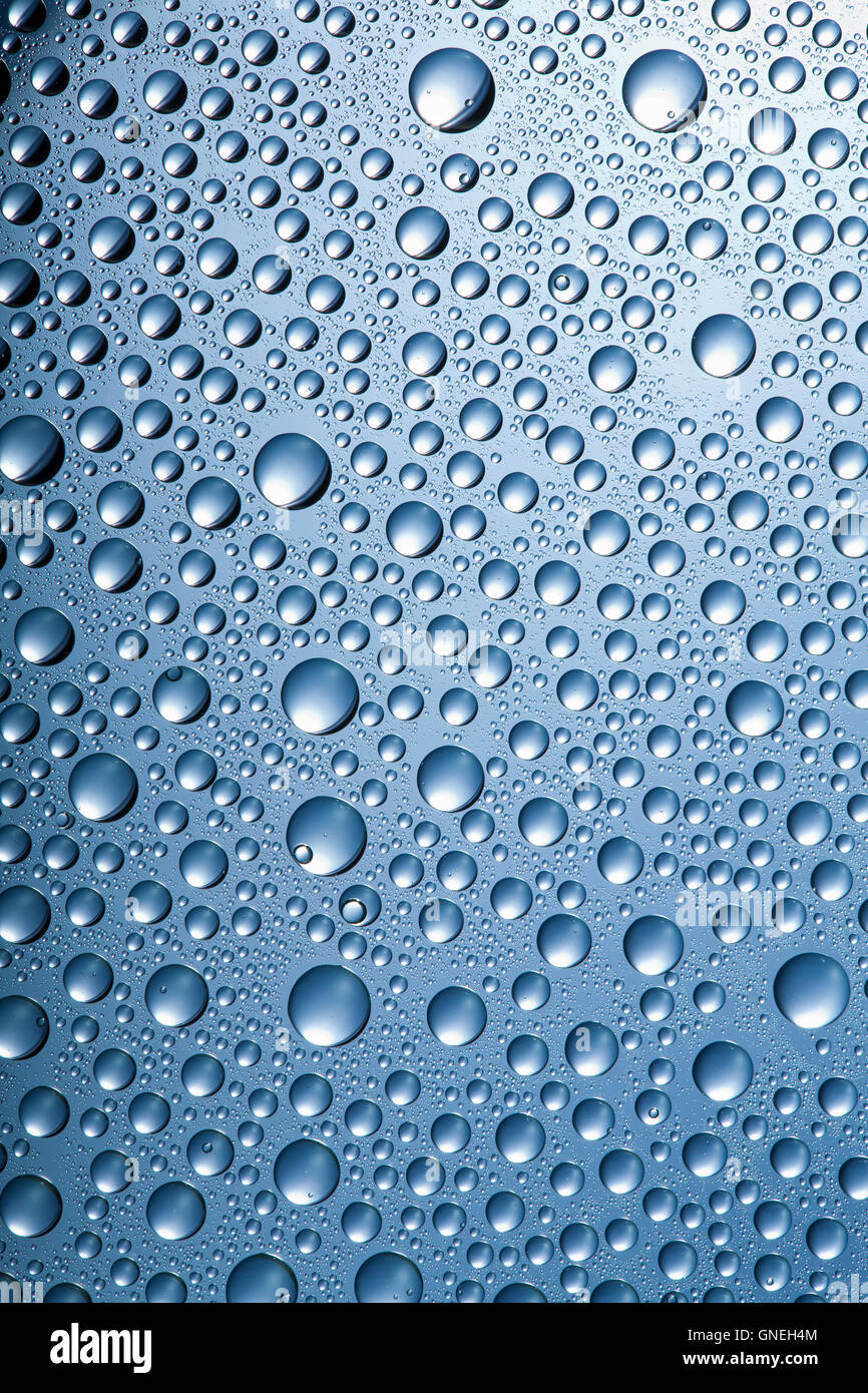 blue water drops background Stock Photo - Alamy