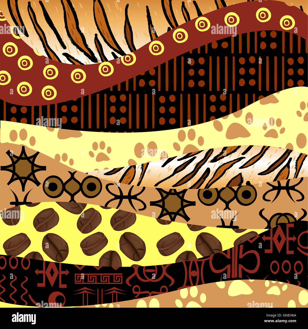 African style background Stock Photo - Alamy