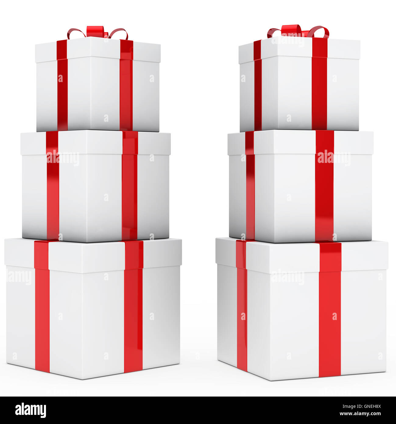 Christmas gifts birthday card Cut Out Stock Images & Pictures - Alamy