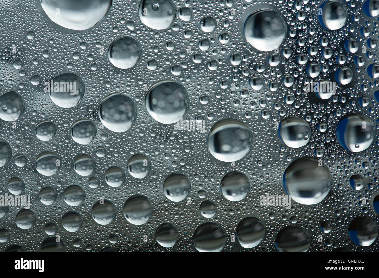 grey water drops background Stock Photo - Alamy