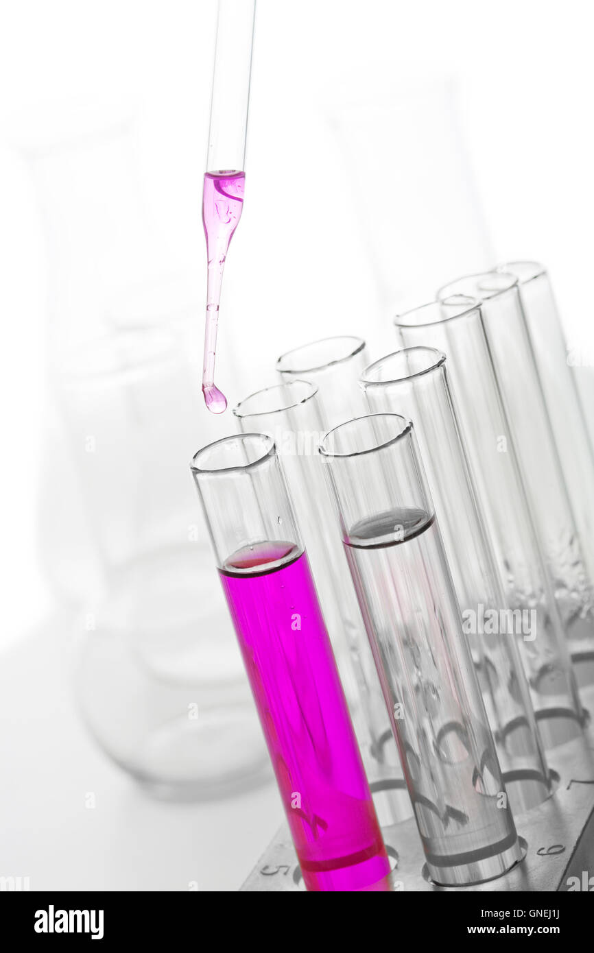 Dripping reagents hi-res stock photography and images - Alamy