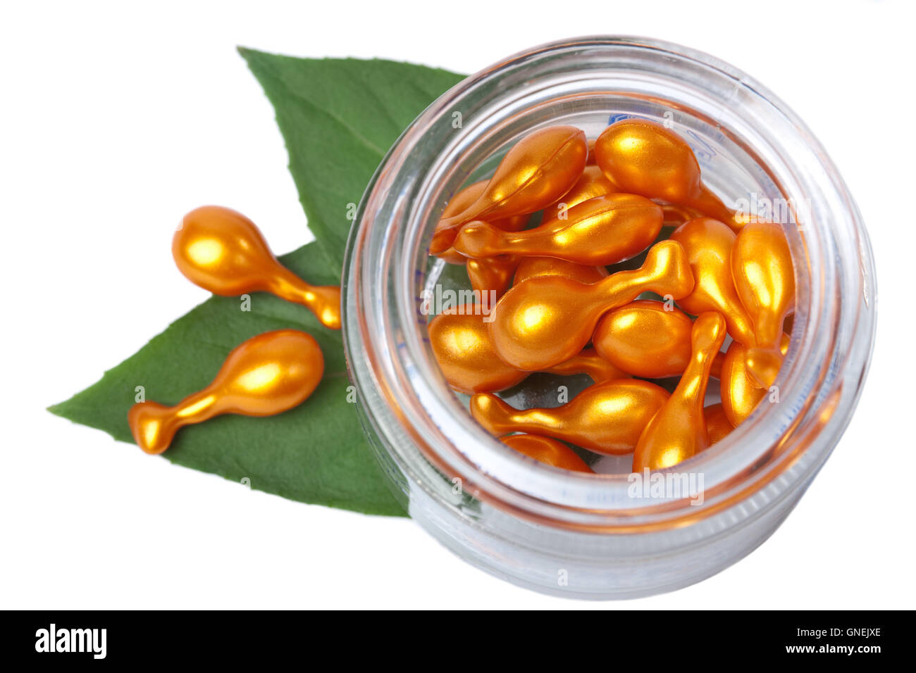 Bottle face in glass Cut Out Stock Images & Pictures - Alamy