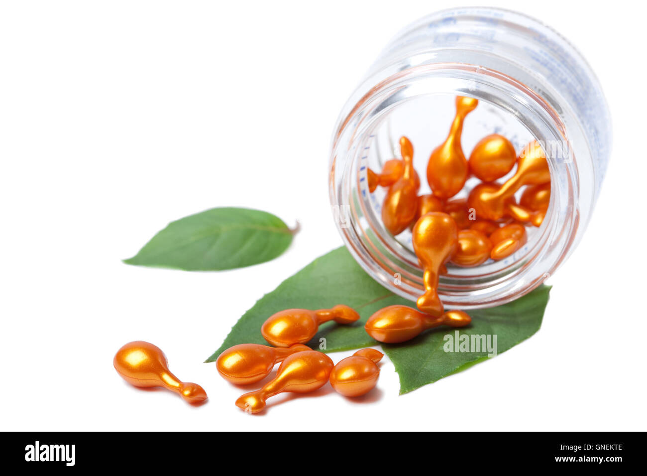 Bottle face in glass Cut Out Stock Images & Pictures - Alamy