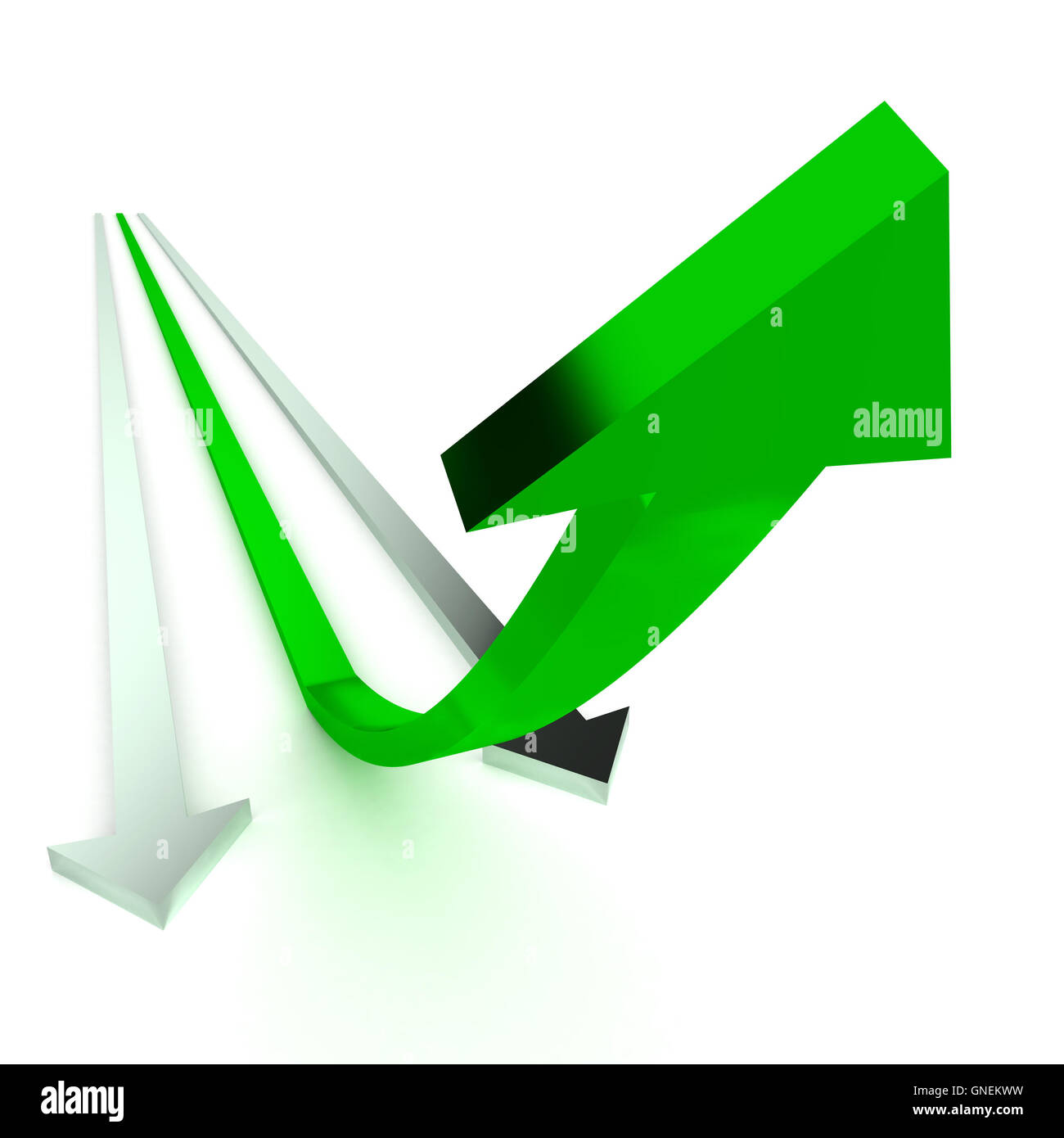 Forward arrow diagram Cut Out Stock Images & Pictures - Alamy