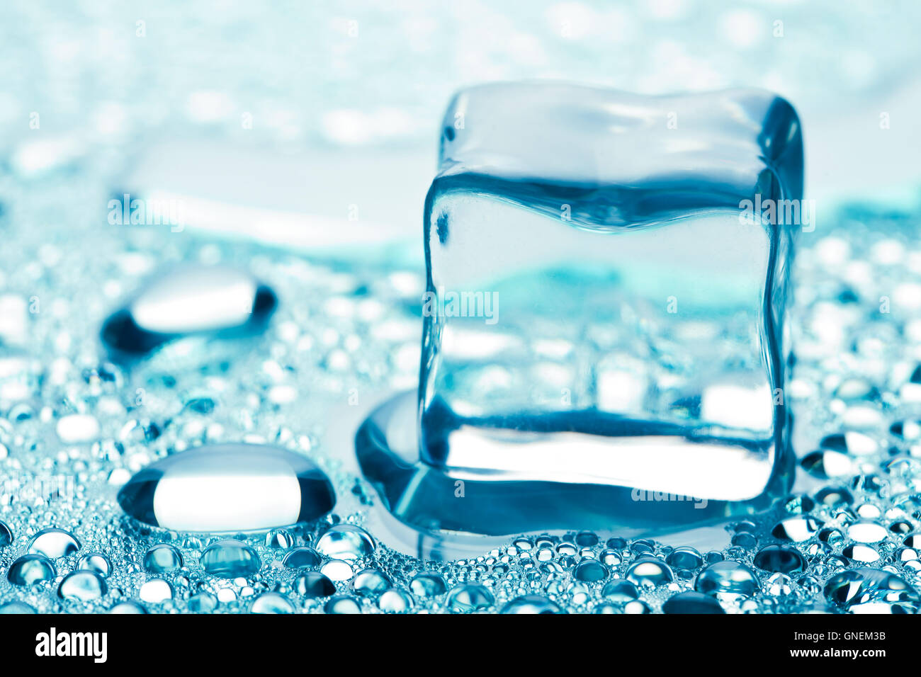 melting ice cube Stock Photo - Alamy