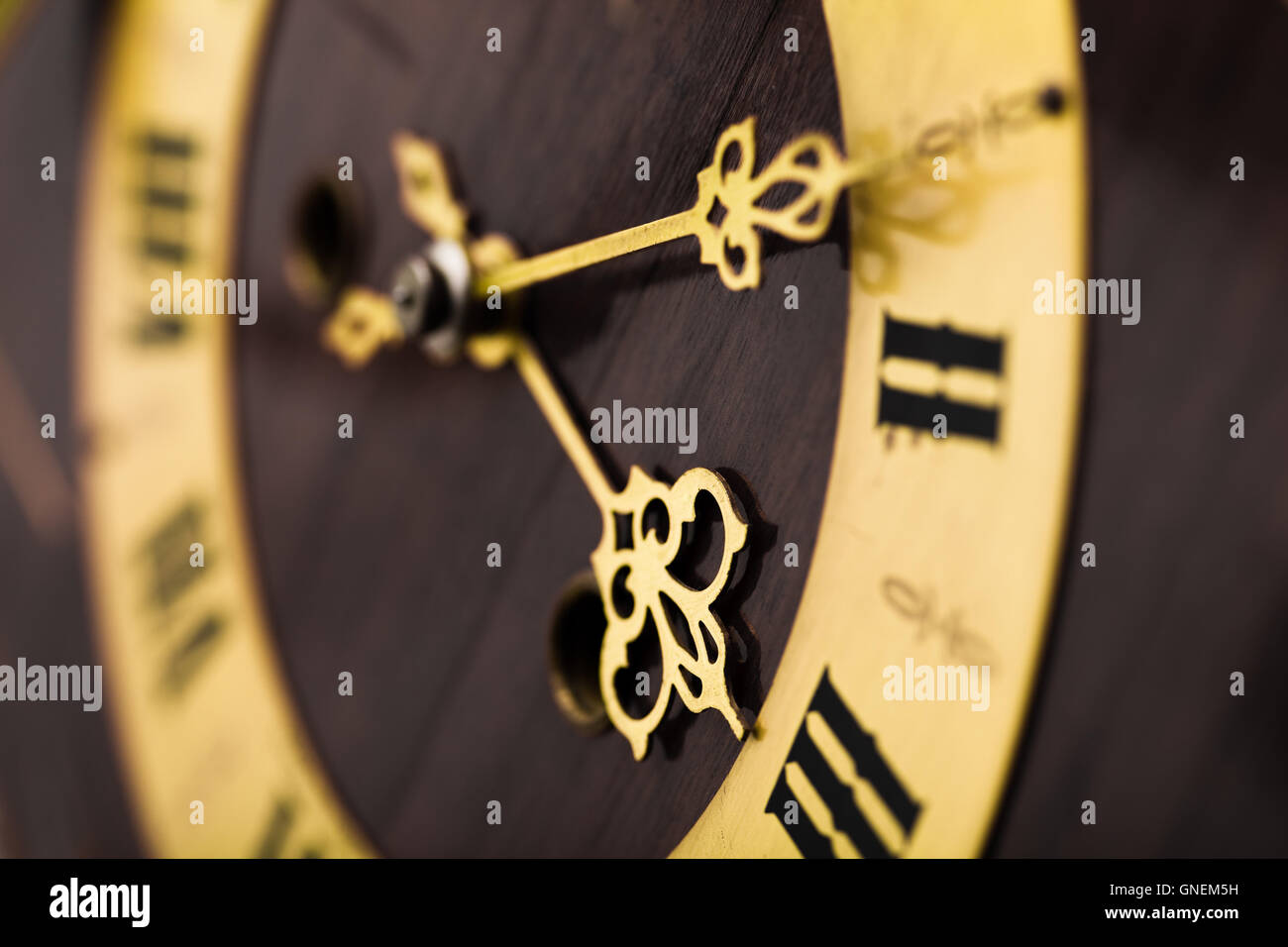 antique looking clock dial Stock Photo - Alamy