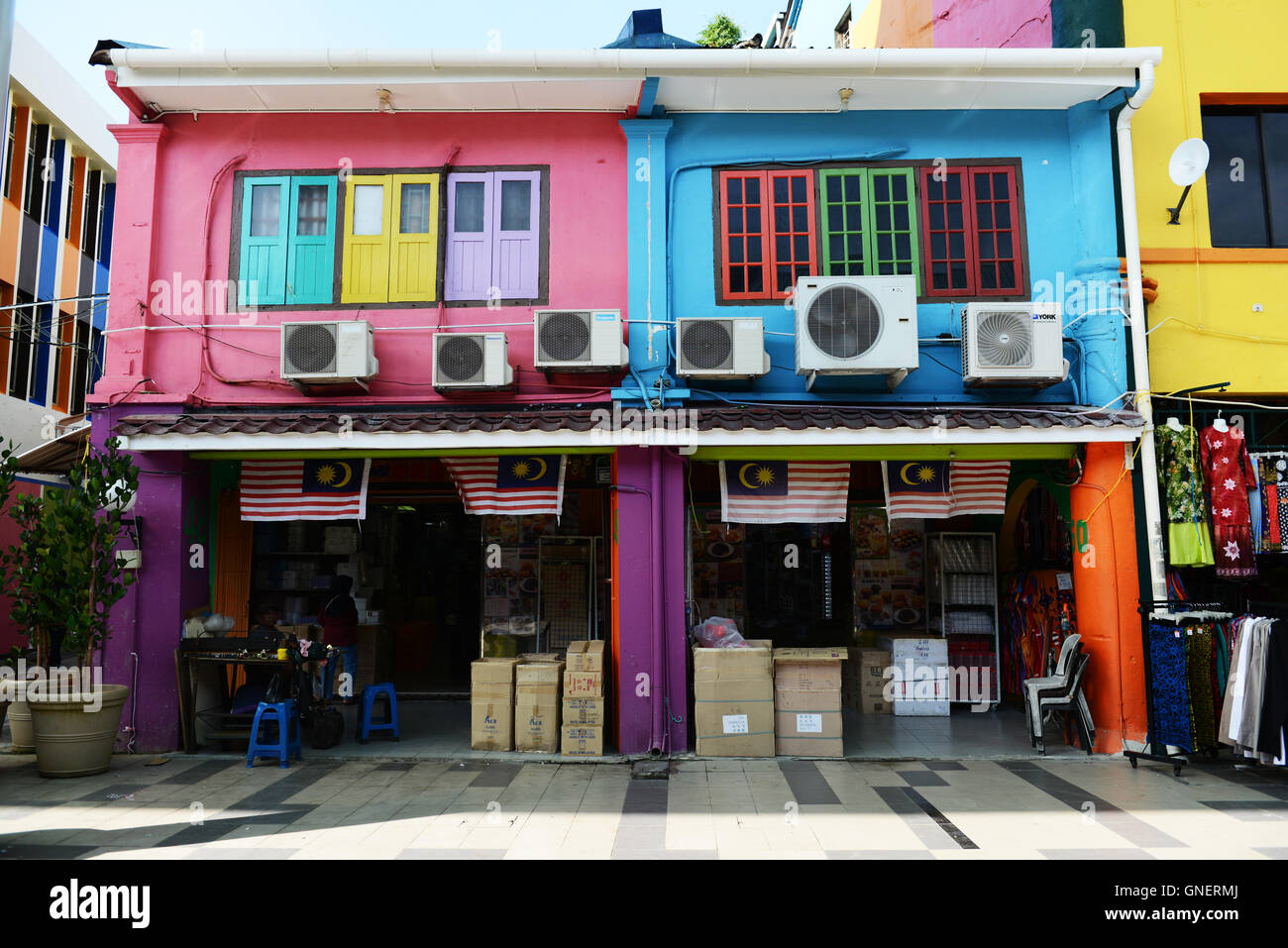 India malaysia flag hi-res stock photography and images - Alamy