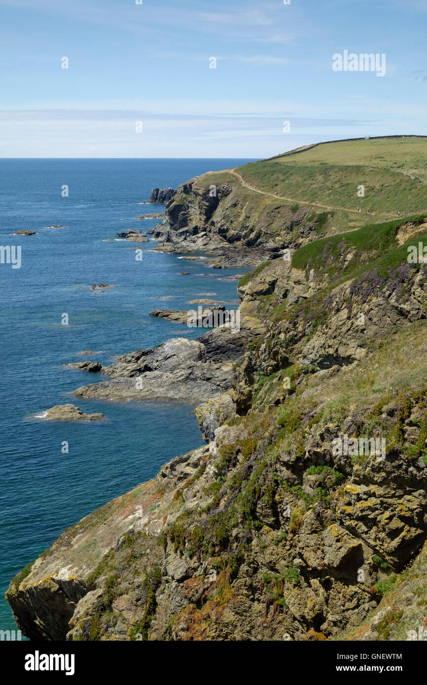 Around the most southerly point at the Lizard Cornwall England UK Old ...