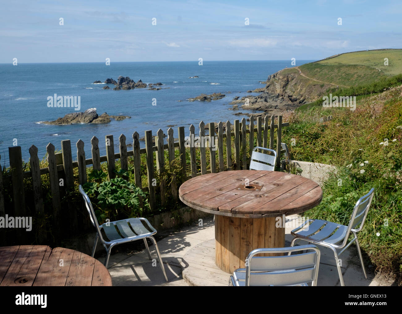 Around the most southerly point at the Lizard Cornwall England UK The ...