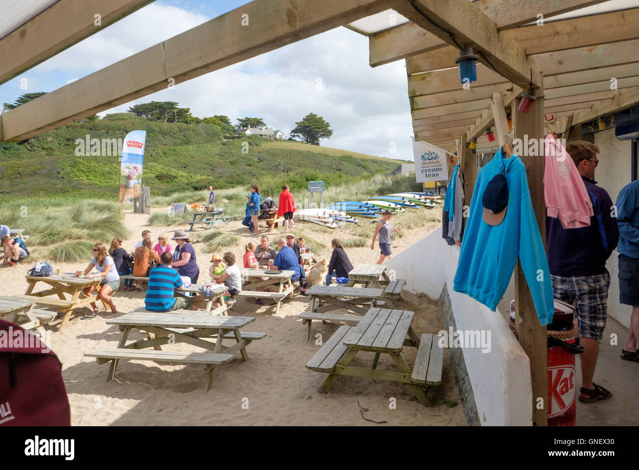 Poldhu cafe hi-res stock photography and images - Alamy