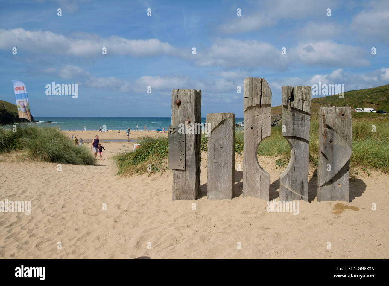 Poldhu Cove Beach Lizard Cornwall England UK Stock Photo - Alamy