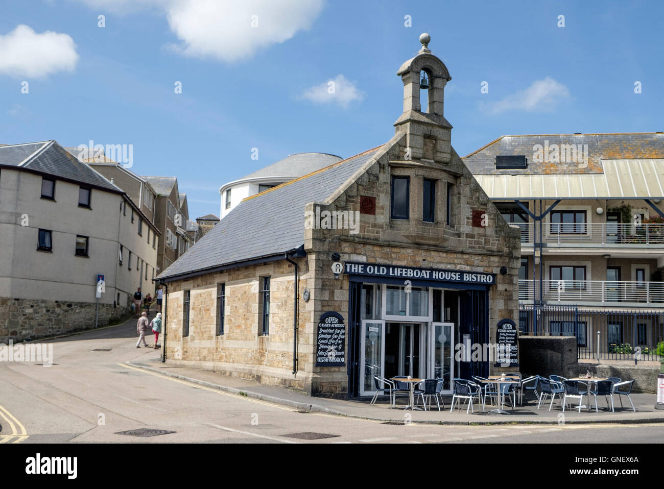 Penzance a town in West Cornwall England UK The Old Lifeboat House ...