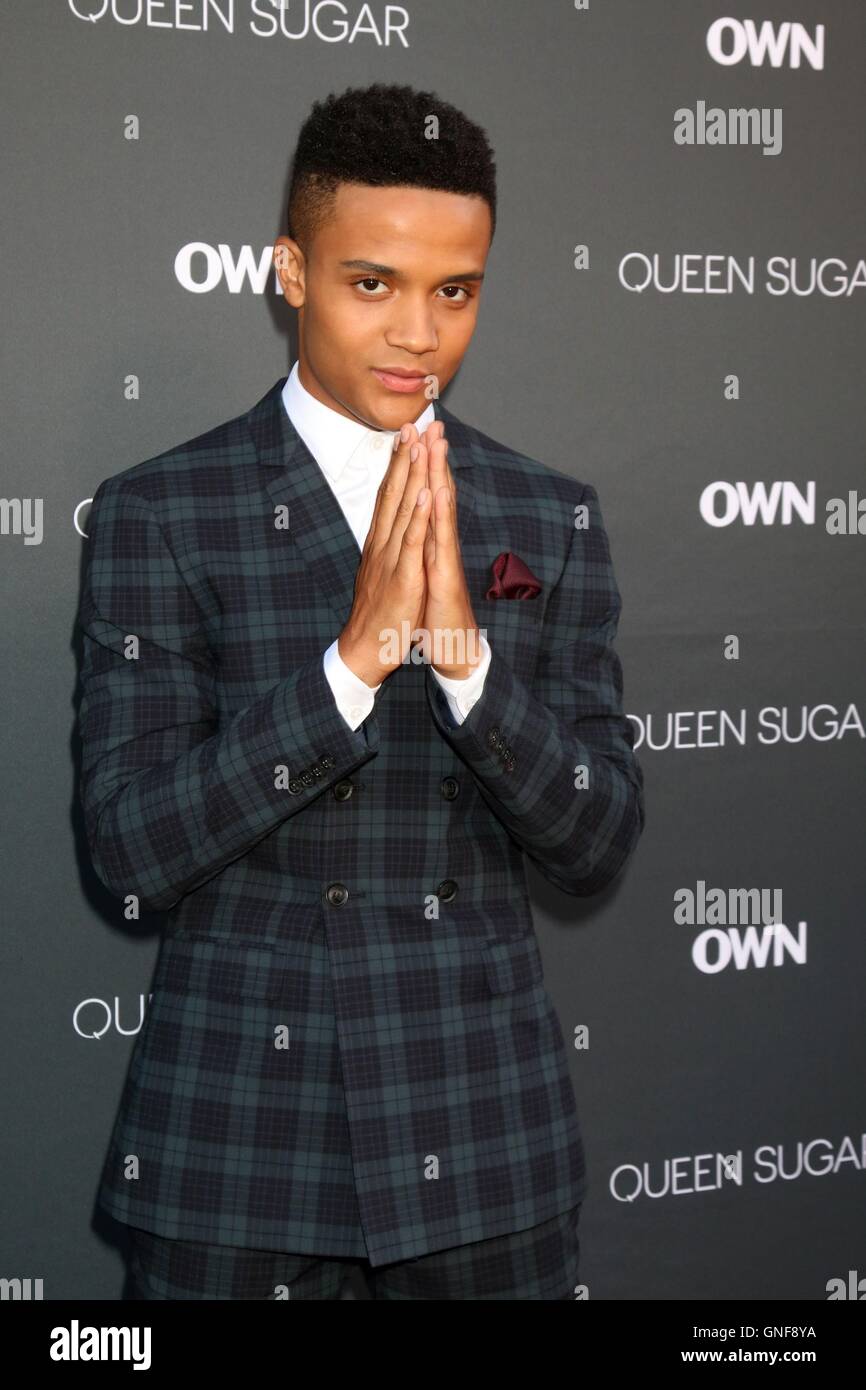 Burbank, CA. 29th Aug, 2016. Nicholas Ashe at arrivals for QUEEN SUGAR ...