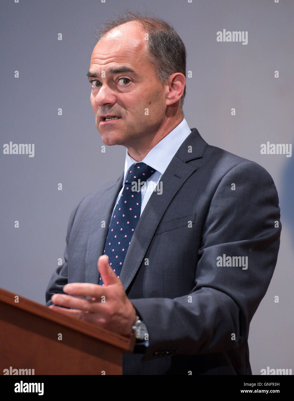 Berlin, Germany. 30th Aug, 2016. Warren East, CEO of engine ...