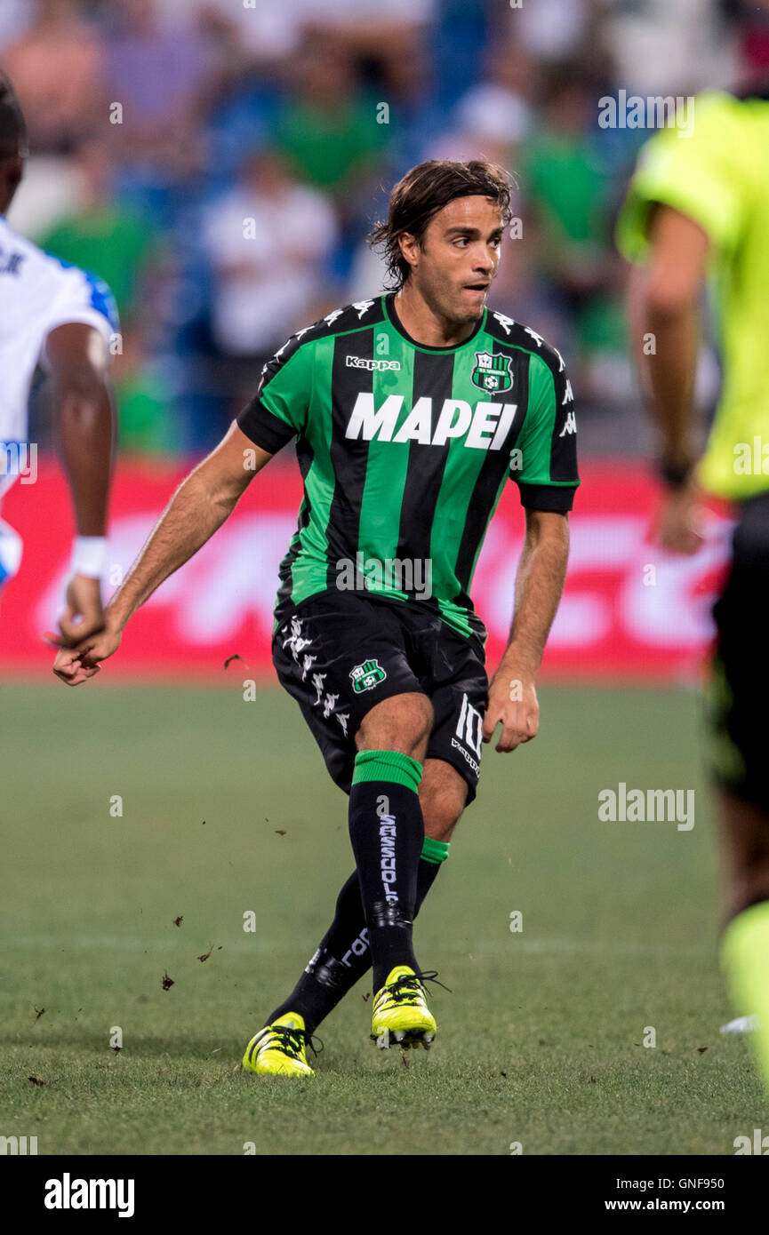 Reggio Emilia, Italy. 28th Aug, 2016. Alessandro Matri (Sassuolo ...