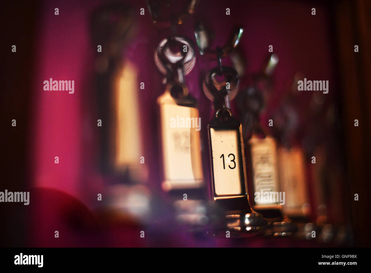 Key Keys Box Hotel Room High Resolution Stock Photography and Images ...