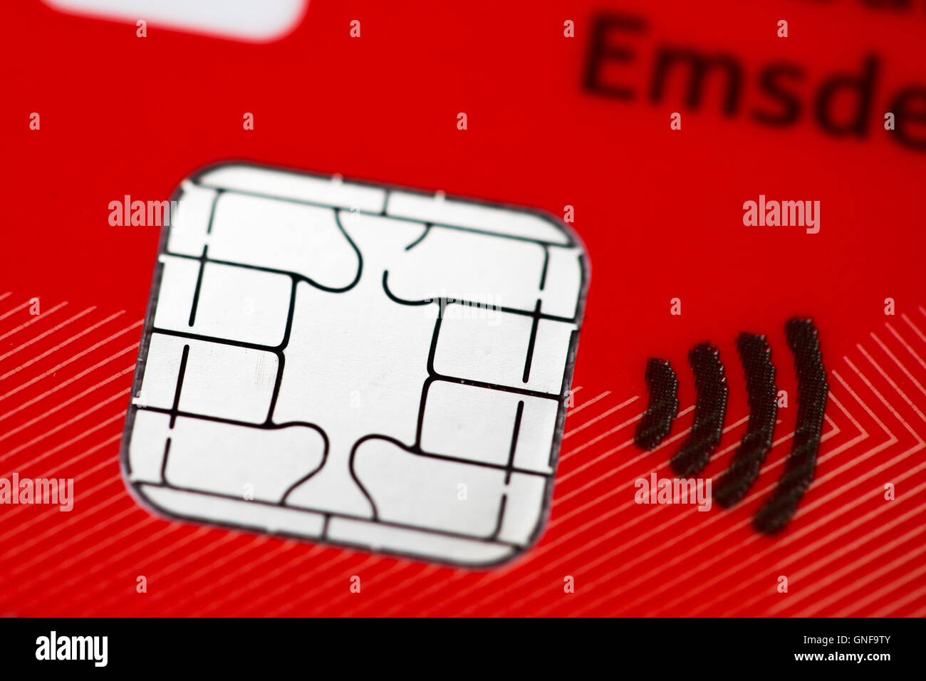 Duesseldorf, Germany. 29th Aug, 2016. ILLUSTRATION - A debit card with ...