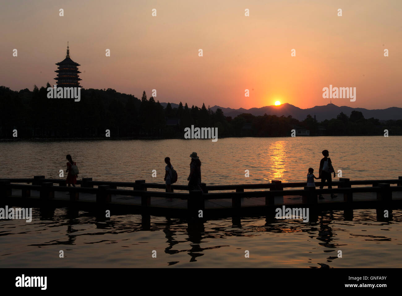 Hangzhou. 29th Aug, 2016. Photo taken on Aug. 29, 2016 shows the ...