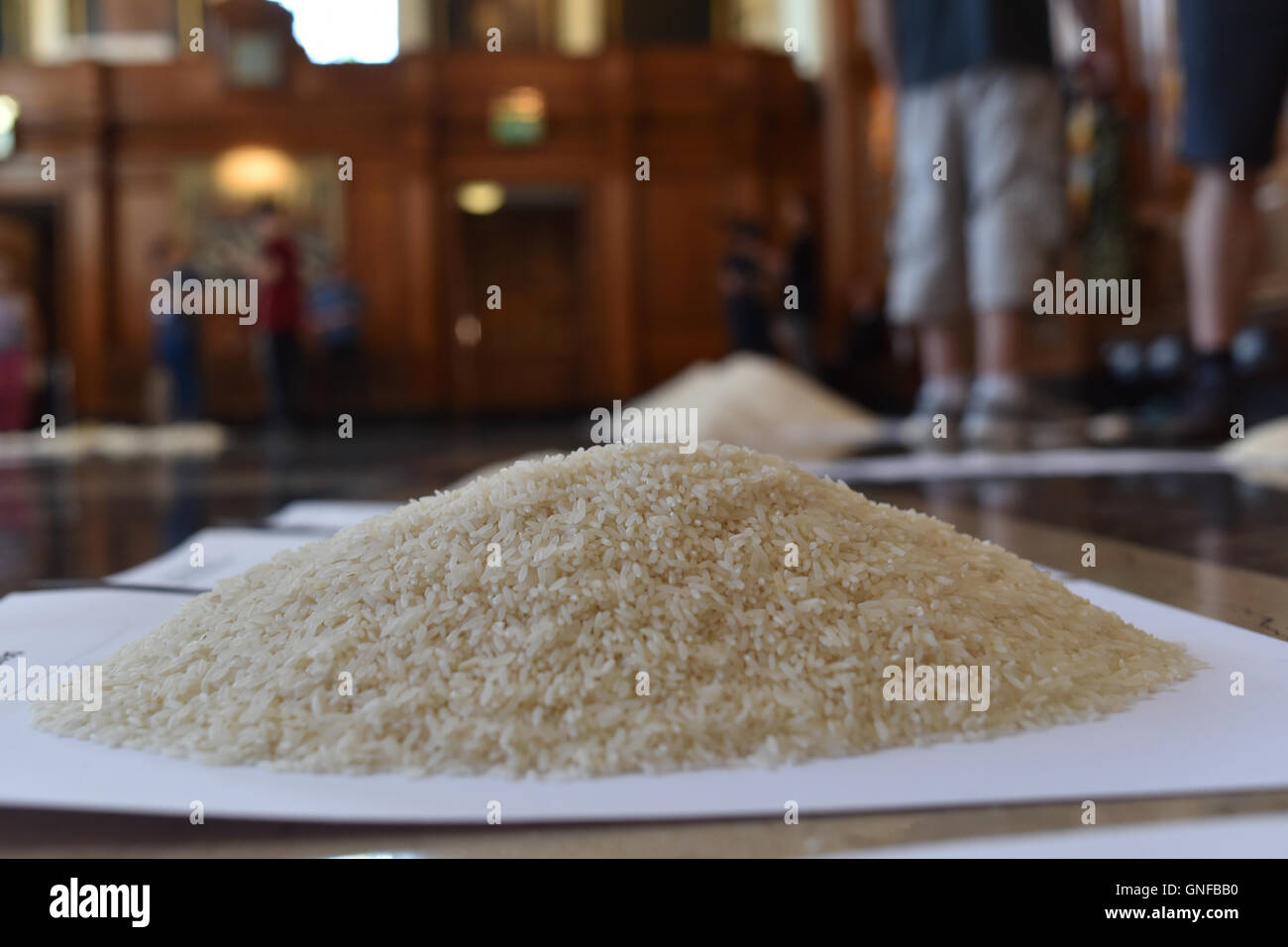 Inner Temple, London, UK. 30th August 2016. installation Stan's Cafe ...