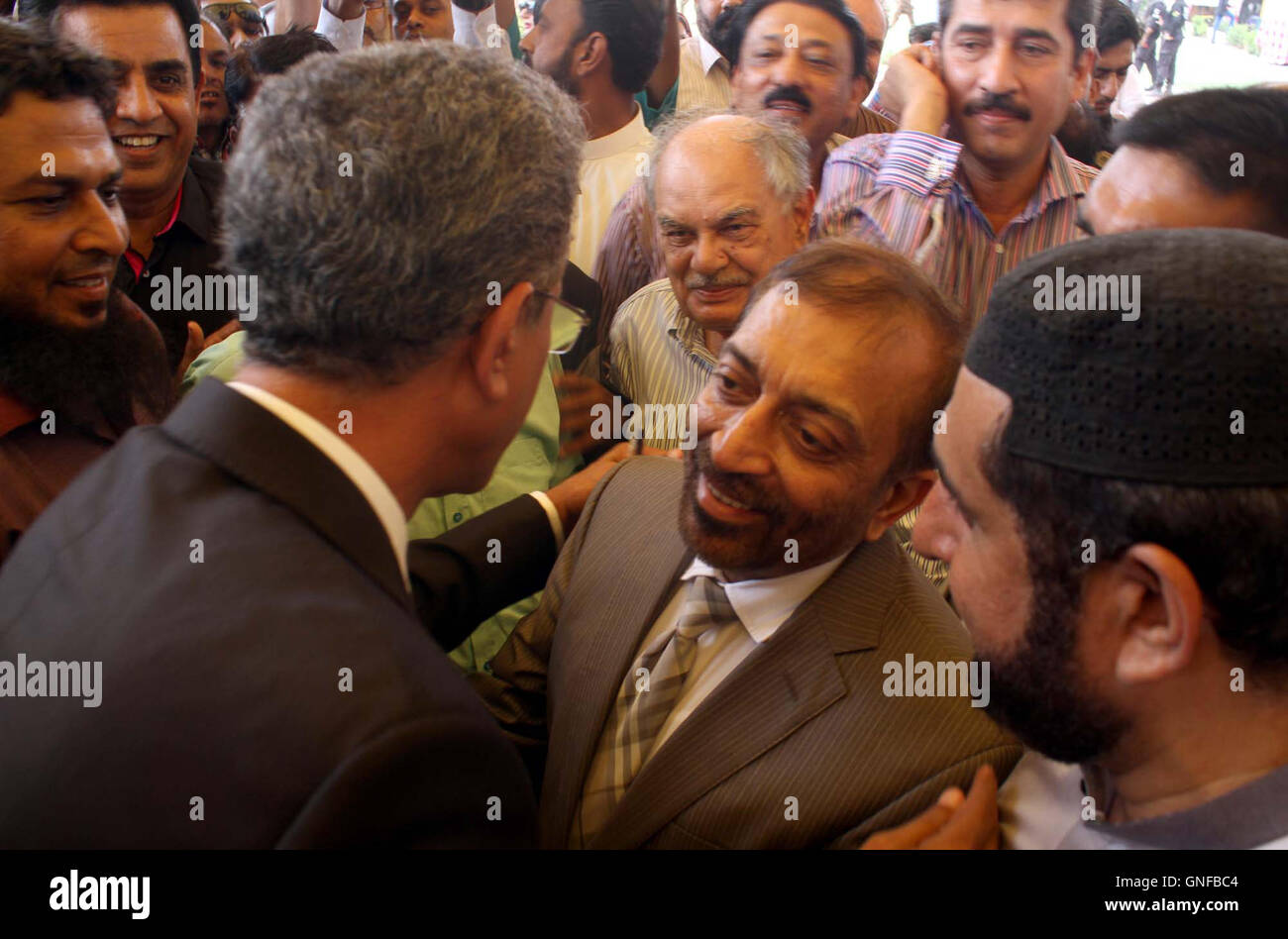 Elected mayor karachi hi-res stock photography and images - Alamy