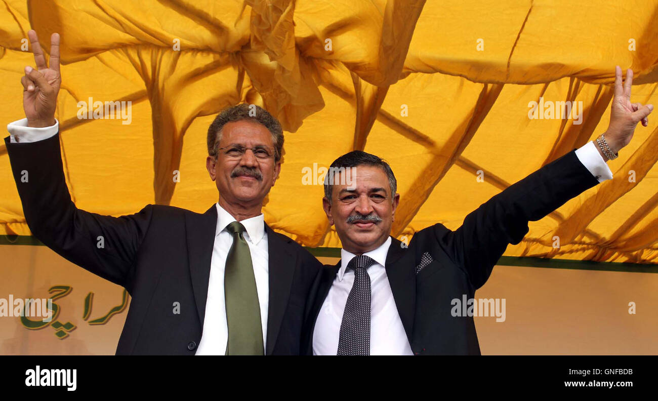 Elected mayor karachi hi-res stock photography and images - Alamy