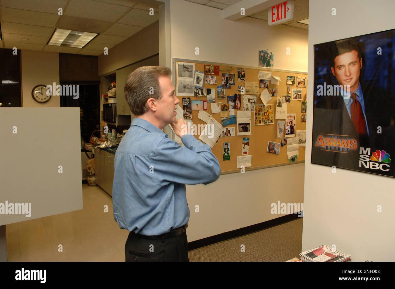 Atlanta, GA, USA. 17th Aug, 2007. John Mark Karr is prepped by makeup ...
