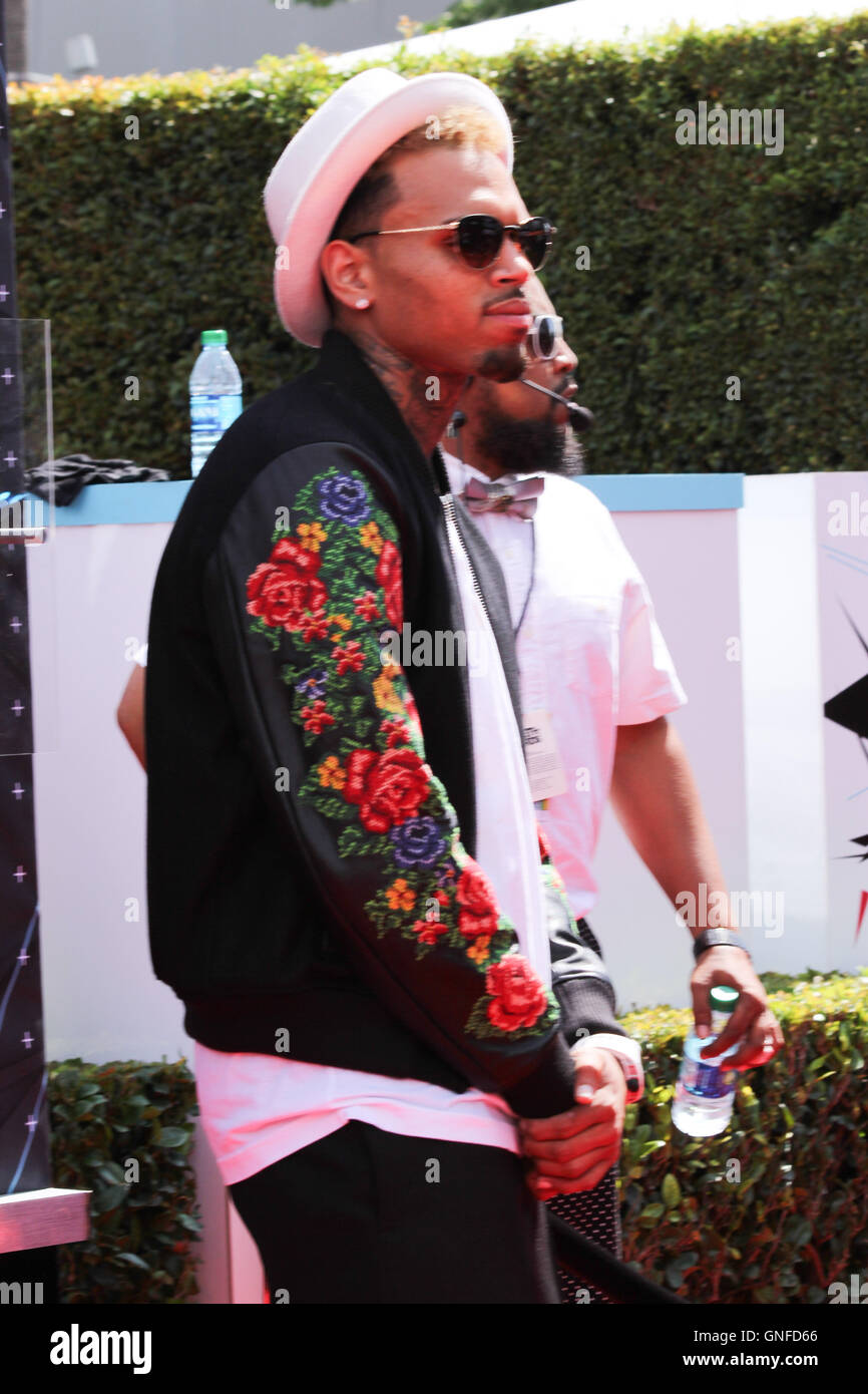 LOS ANGELES, CA - JUNE 28: Chris Brown attends the 2015 BET Awards at ...
