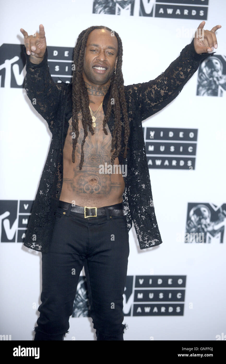 New York City. 28th Aug, 2016. Ty Dolla Sign attends the 2016 MTV Video ...