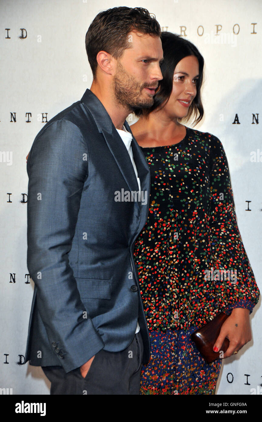 London, UK, 30 August 2016, Jamie Dornan & wife Amelia Warner attends ...