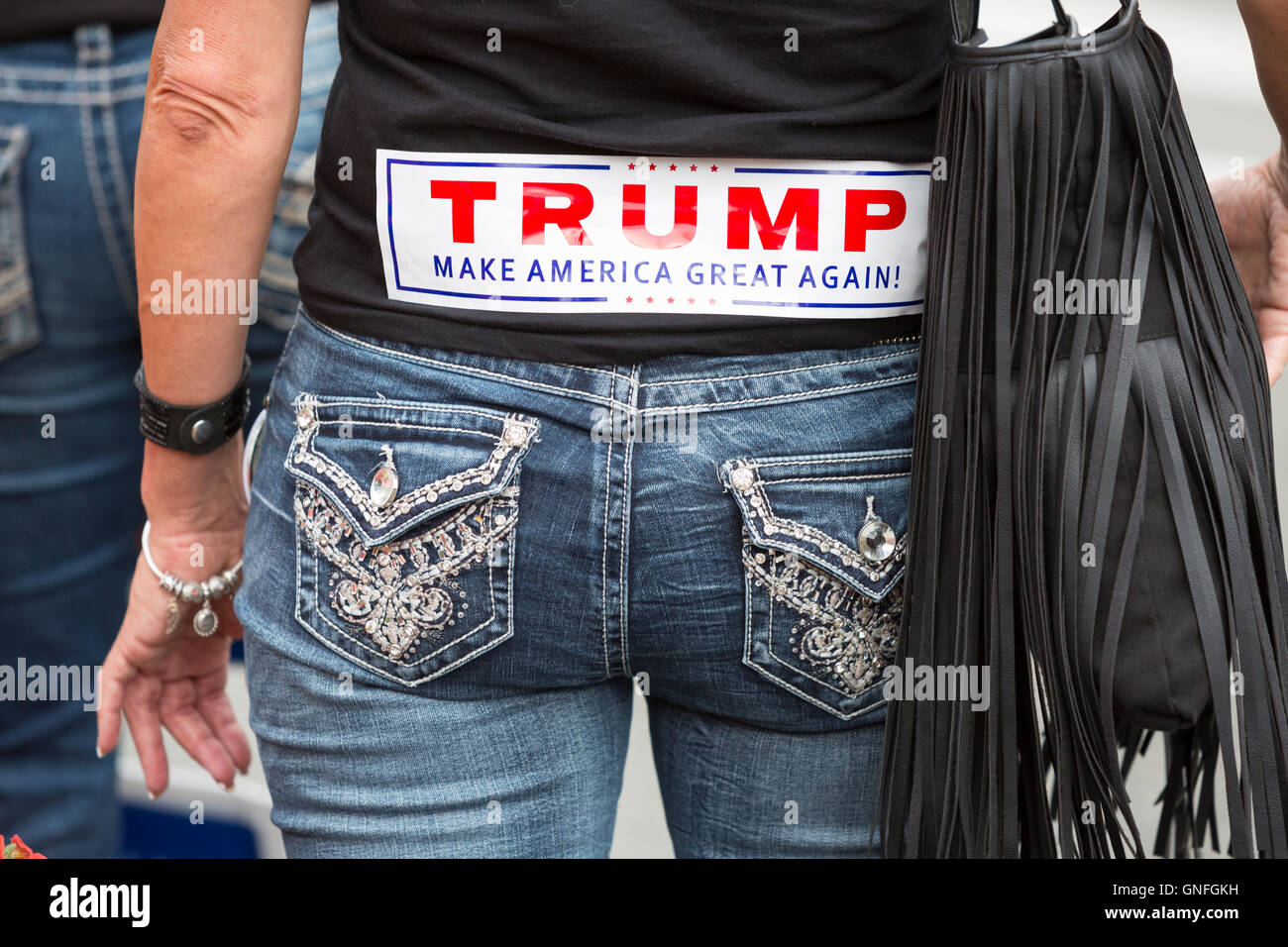 Donald trump campaign bumper sticker hi-res stock photography and ...