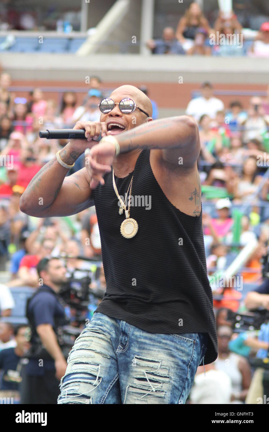 New York, New York, USA. 31st Aug, 2016. FLO RIDA PERFORM DURING THE ...