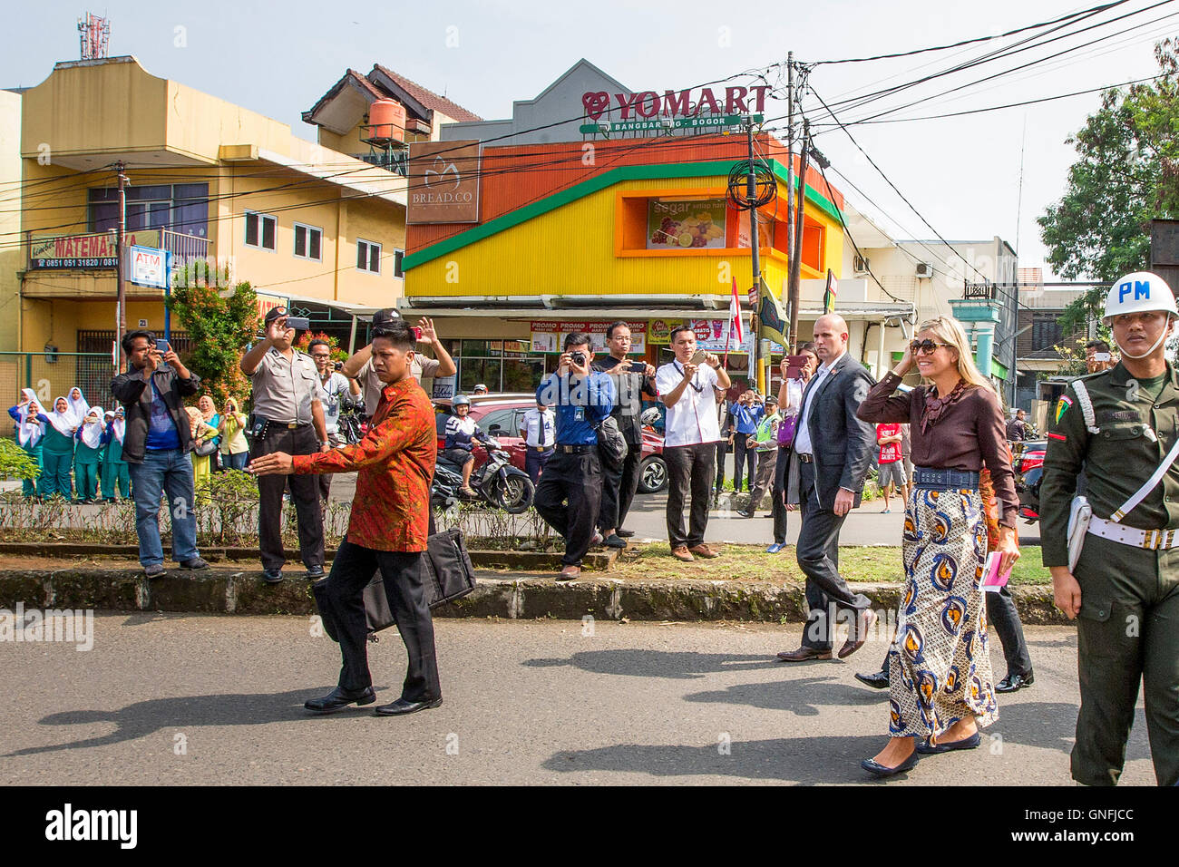 Jakarta, Indonesia. 31st August, 2016. Queen Maxima of The Netherlands ...