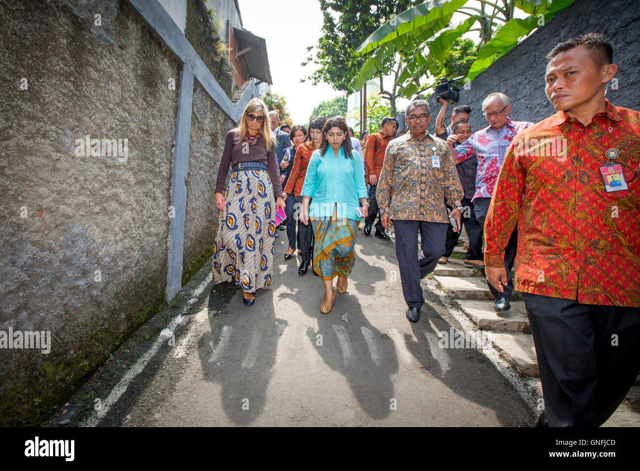 Jakarta, Indonesia. 31st August, 2016. Queen Maxima of The Netherlands ...
