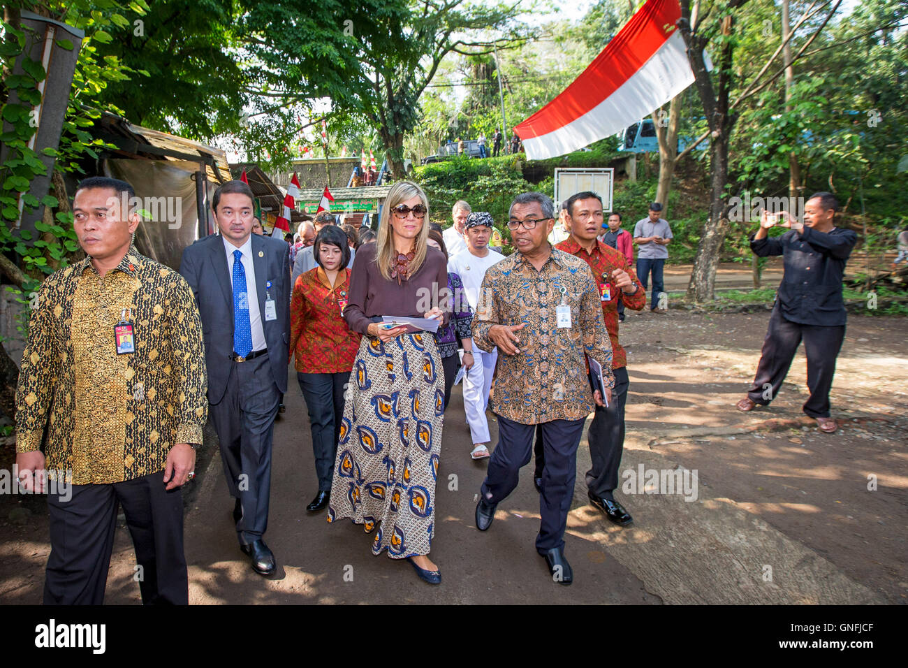 Jakarta, Indonesia. 31st August, 2016. Queen Maxima of The Netherlands ...