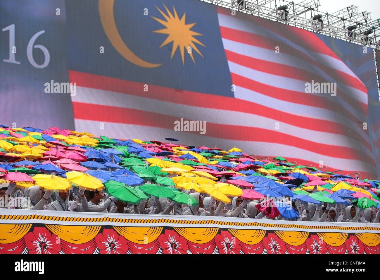 Kuala Lumpur, Malaysia. 31st August, 2016. : Happy and energetic ...