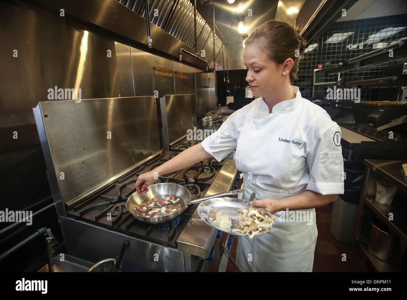 Florida, USA. 31st Aug, 2016. Chef Lindsay Autry at The Regional ...