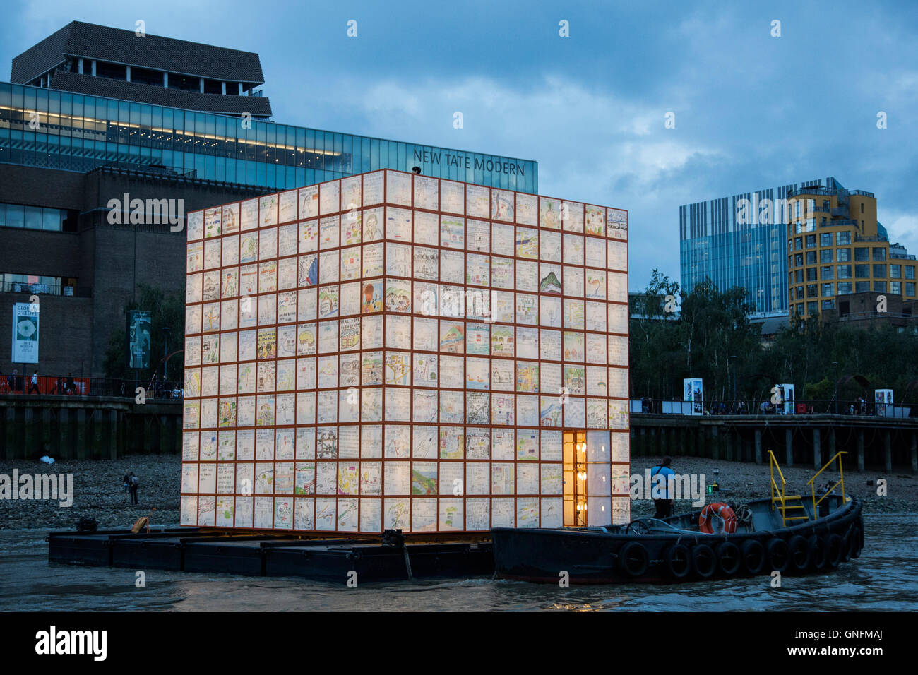 London, UK. 31 August 2016. Floating Dreams is an illuminated, large ...