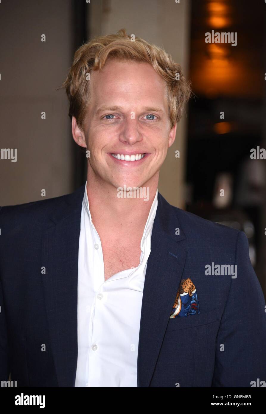 New York, NY, USA. 31st Aug, 2016. Chris Geere out and about for ...