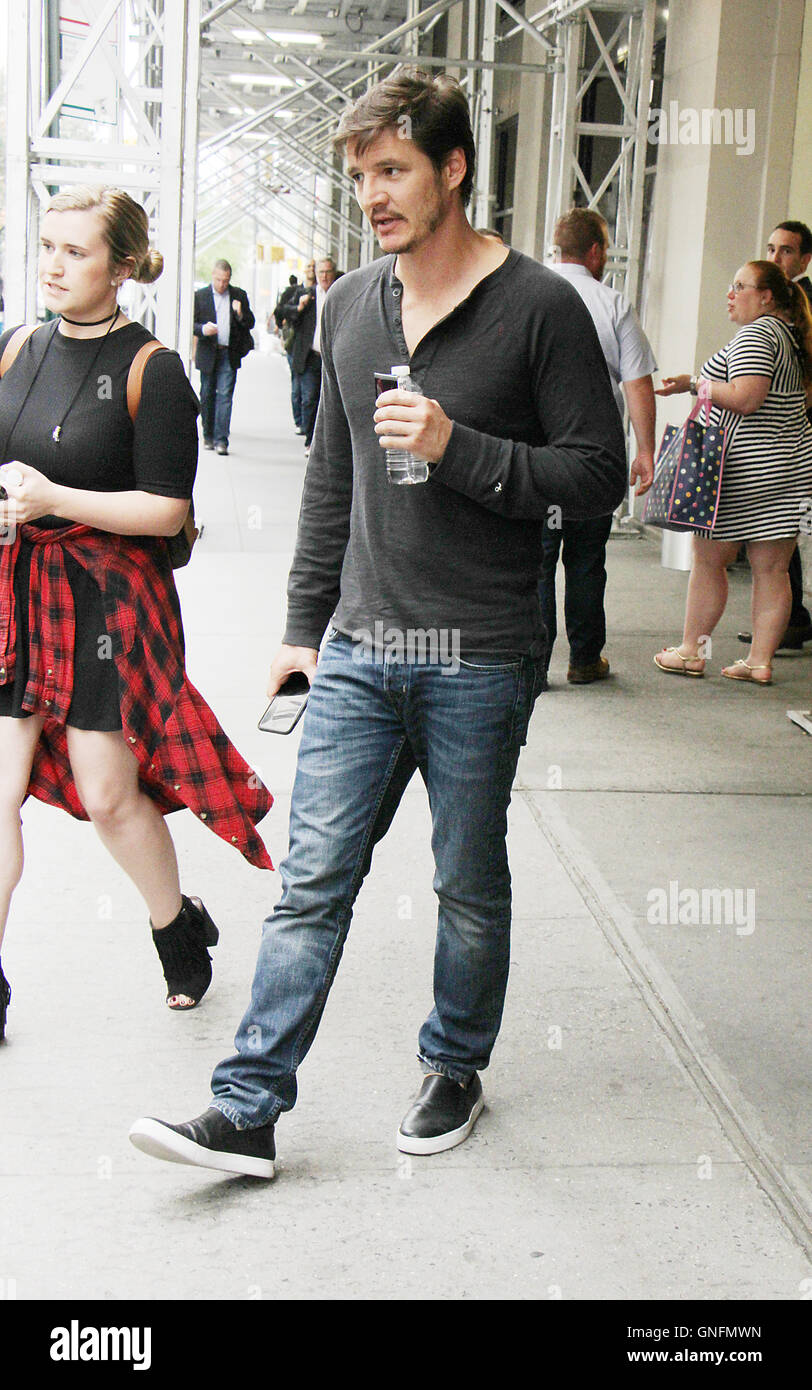 New York, USA. 31st August, 2016. Pedro Pascal at FaceBook to talk ...