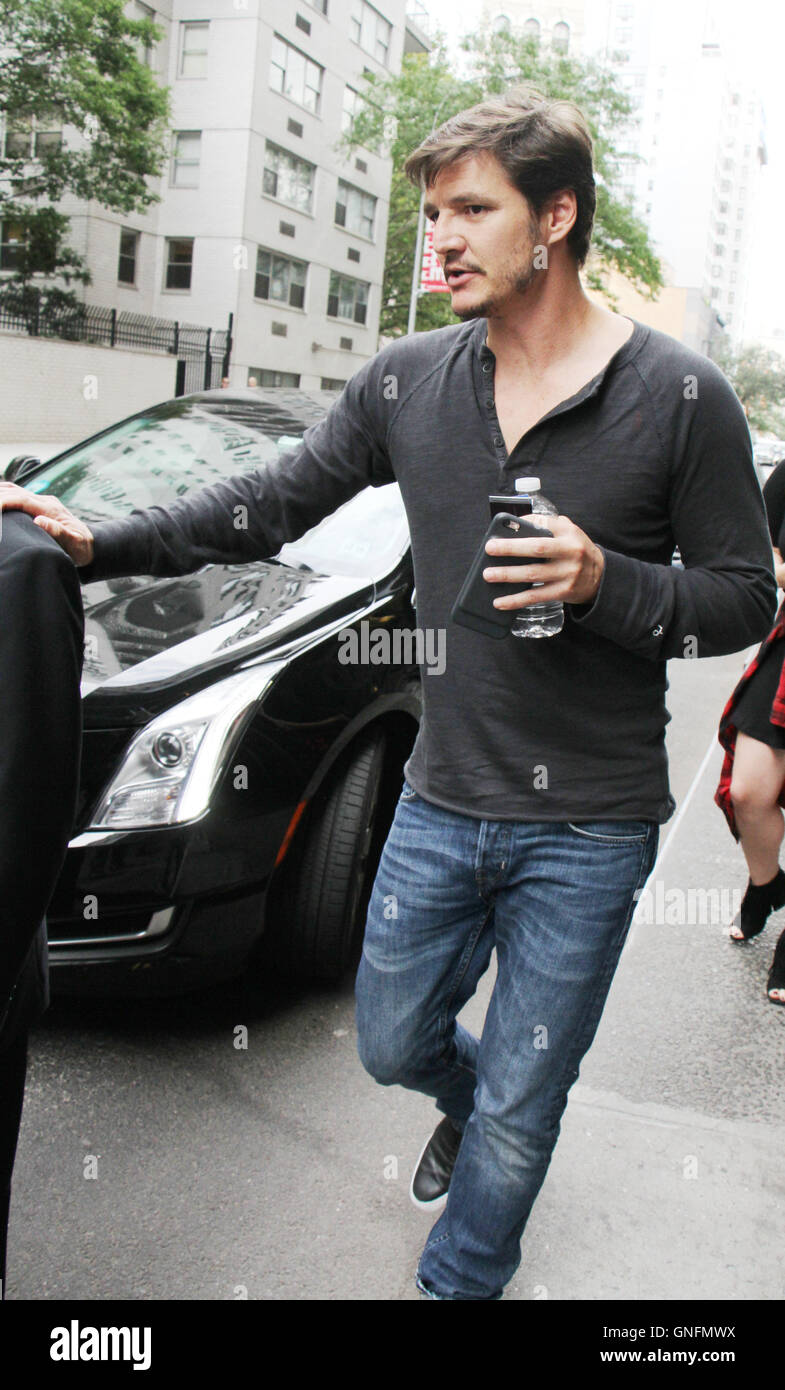 New York, USA. 31st August, 2016. Pedro Pascal at FaceBook to talk ...